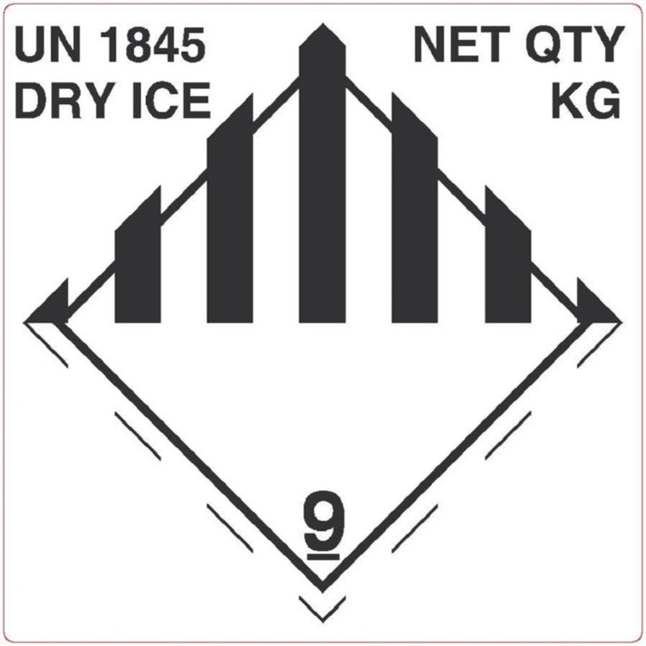 Dry Ice Label | SGS Netherlands